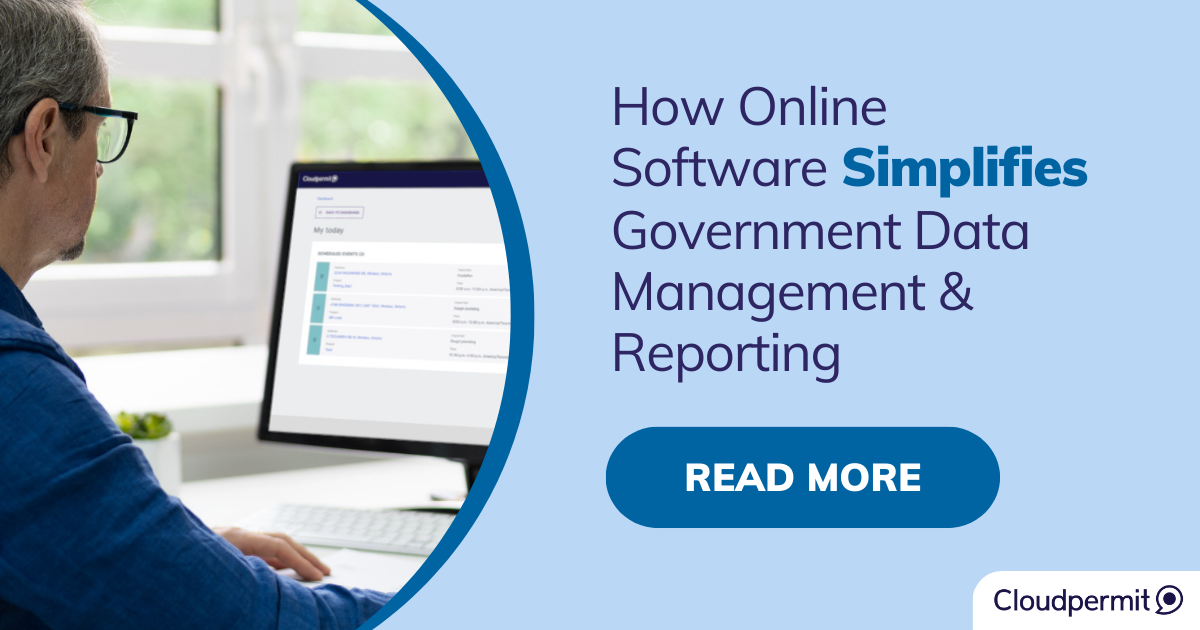 How Online Software Simplifies Government Data Management & Reporting
